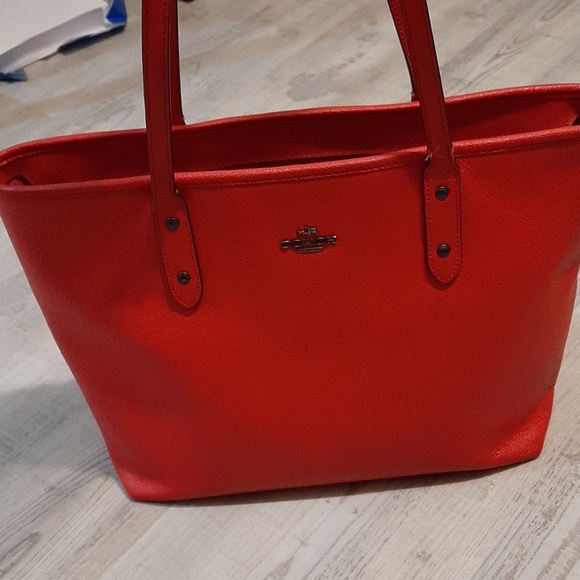 Coach | Bags | Red Coach Purse | Poshmark